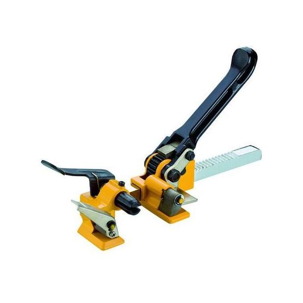 【仕様】●型番：TPBP-108　●適合バンド幅（mm）：9〜19　●バンド厚さ（mm）：0．7　●全長（mm）：320　●適合バンド：PPバンド　●本体：鉄　●ハンドル：アルミ　　●封かんには別途封かん機が必要です。　<ジェットプラ...