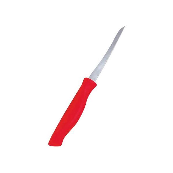 【商品説明】食材に合ったピーラー（皮ムキ）を…　やわらかいトマトもきれいにカット。レモン・チーズ等のスライスにも最適。【仕様】●全長：２２３ｍｍ●材質：１８−８ステンレス　<ジェットプライス>