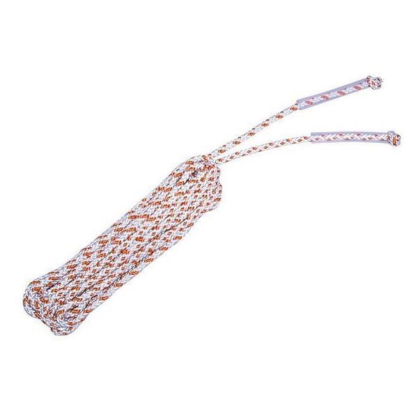 【仕様】●素材：グリップ／ビニールチューブ付、ロープ／ポリエステル８ｍｍ　●サイズ：長さ４ｍ　●重量：２００ｇ　<ジェットプライス>