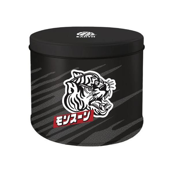 【商品説明】「アース虫よけ線香モンスーン」用の保存缶ケース。モンスーンの線香が５０巻入るサイズです。　線香を保管する際や、キャンプやアウトドアで使用する線香の持ち運びにも便利な保存缶です。　※線香は別売りです。　※線香皿としてはご使用いただ...
