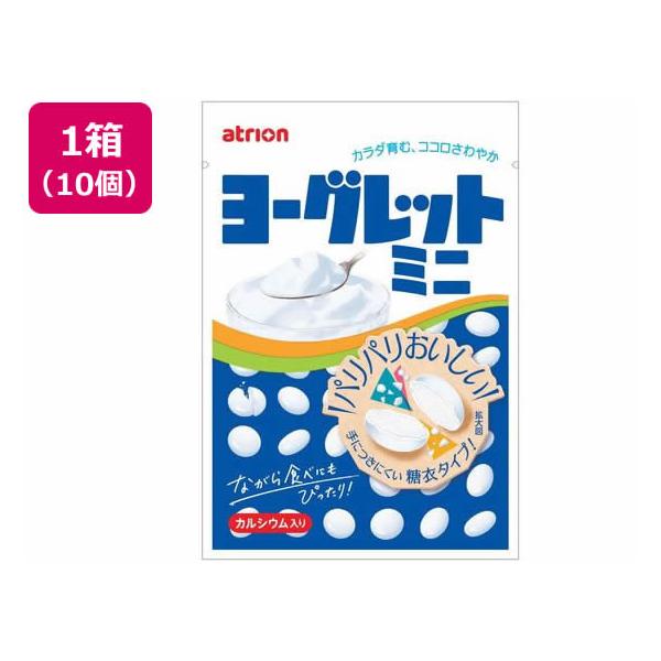 【商品説明】さわやかなヨーグルト風味、カルシウム配合、パリパリ食感により、“おいしさ”　“楽しさ”　“健康感”を提供するタブレットです。【仕様】●注文単位：１箱（１０個）　<ジェットプライス>