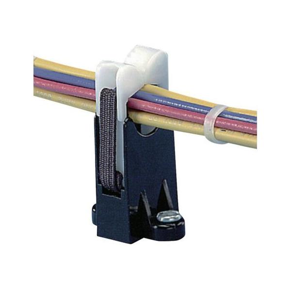 【商品説明】●ワイヤーを個々に差し込む時に、束線が常に丸く保持されます。●ハーネス完成後に、簡単に取り外すこともできます。●ゴムバンドは交換する事ができます。【仕様】●型番：RER.75-S6-X　●入数：10個　●色：黒　●縦（mm）：2...