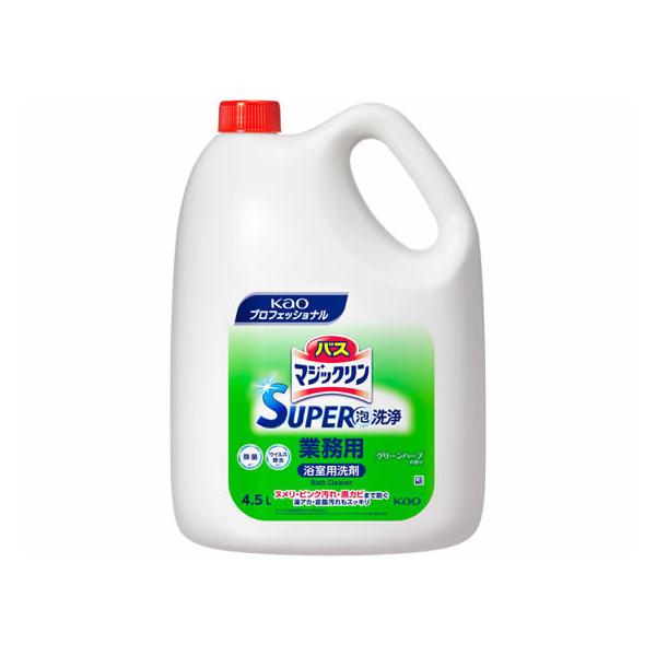 【商品説明】除菌消臭・防カビ。蒸気のこもりやすい共同浴場清掃におすすめ！　泡の力で湯アカ・皮脂汚れもスッキリ落とす　洗浄はもちろん、ヌメリ・ピンク汚れ・黒カビまで防ぐ（※1）　除菌（※2）・ウイルス除去（※3）　環境対応容器（つぶせる容器）...