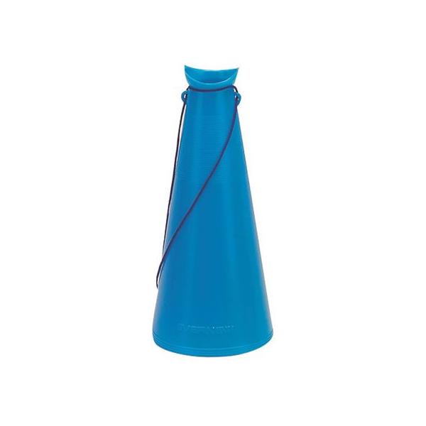 【商品説明】ハードな応援にも、しっかりした作りで応える。口に当てやすいラウンド構造です。【仕様】●カラー：青　●サイズ：長さ３１ｃｍ×口径１３．５ｃｍ　●仕様：紐付　●素材：ポリエチレン　●重量：８０ｇ／本　●生産国：日本製　<ジェッ...