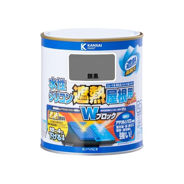 【商品説明】●特殊遮熱顔料と赤外線反射顔料が赤外線を反射し、同じ色の従来塗料と比較して屋根の表面温度の上昇を抑えます。また室内温度の上昇を抑える効果もありますので、節電・省エネ効果も期待できます。●遮熱顔料と高耐久アクリル・シリコン樹脂配合...