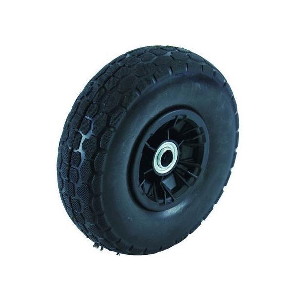 【商品説明】●パンクしません。●樹脂製運搬車MPK9060OR用です。【仕様】●型番：TKT-175NP　●許容荷重（daN）：98 ●許容荷重（kgf）：100 ●車輪径D（mm）：170 ●車輪幅（mm）：50 ●ボス幅B（mm）：56...
