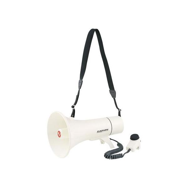 【商品説明】到達距離４００ｍの中型タイプの拡声器です。ショルダーベルトを使用して肩から下げての使用の他、様々なシチュエーションで直置きして使用する事が可能です。【仕様】●全長：３９．２ｃｍ　●口径：２１ｃｍ　●材質：ＡＢＳ樹脂　●機能：音声...