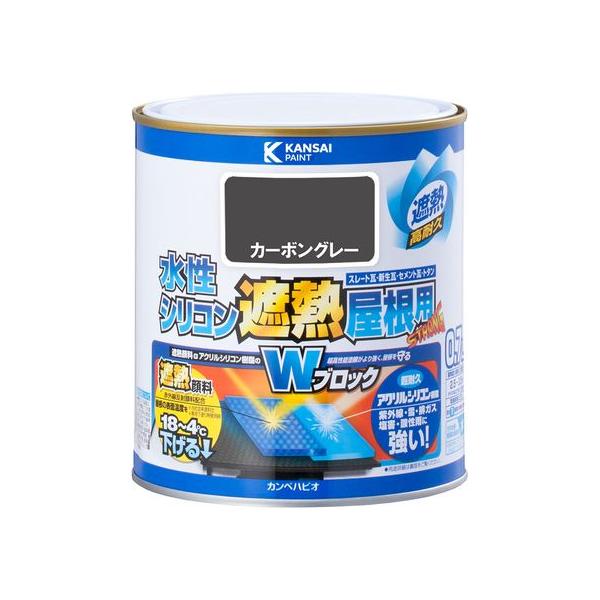 【商品説明】●特殊遮熱顔料と赤外線反射顔料が赤外線を反射し、同じ色の従来塗料と比較して屋根の表面温度の上昇を抑えます。また室内温度の上昇を抑える効果もありますので、節電・省エネ効果も期待できます。●遮熱顔料と高耐久アクリル・シリコン樹脂配合...
