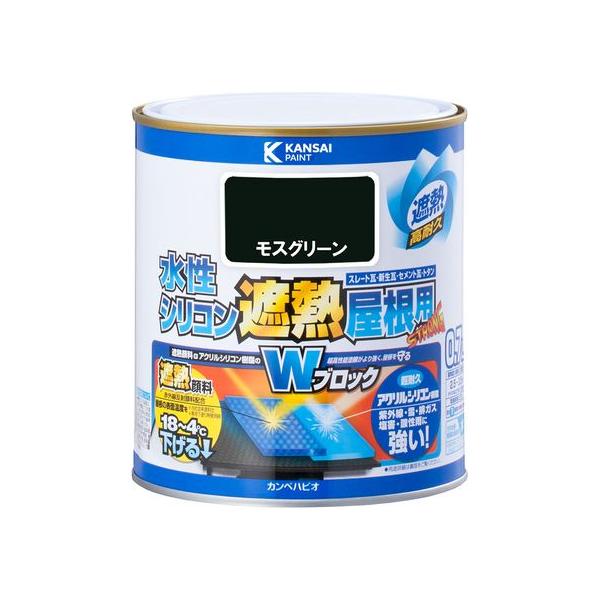 【商品説明】●特殊遮熱顔料と赤外線反射顔料が赤外線を反射し、同じ色の従来塗料と比較して屋根の表面温度の上昇を抑えます。また室内温度の上昇を抑える効果もありますので、節電・省エネ効果も期待できます。●遮熱顔料と高耐久アクリル・シリコン樹脂配合...
