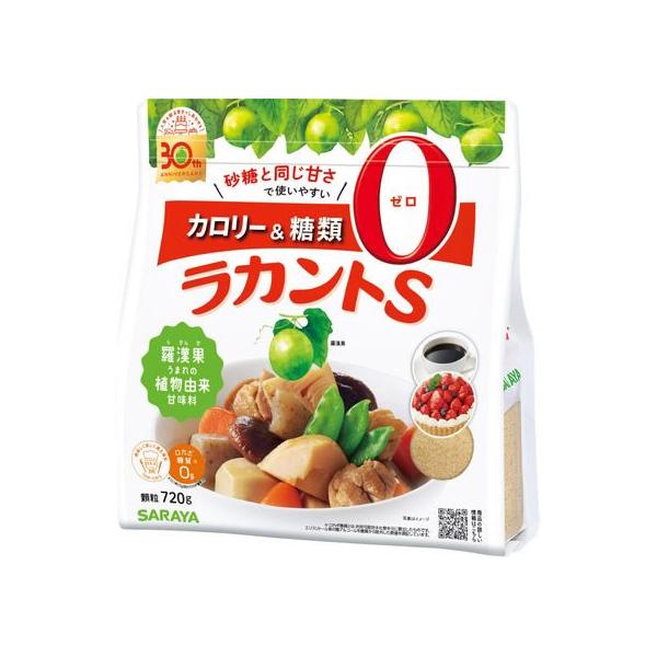 【仕様】●内容量：７２０ｇ●成分：熱量：０ｋｃａｌ、たんぱく質：０．０３ｇ、脂質：０ｇ、炭水化物：１３ｇ、糖質：１３ｇ、糖類：０ｇ、食物繊維：０ｇ、食塩相当量：０ｇ【大さじ１杯（１３ｇ）当たり】●原材料：エリスリトール（中国製造）、ラカンカ...