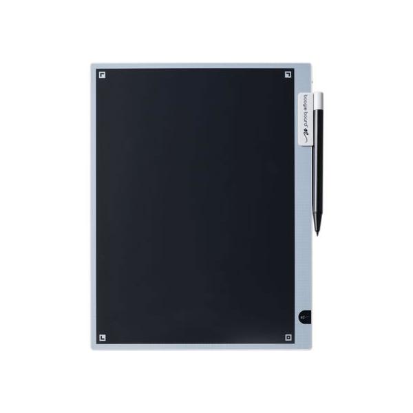 【商品説明】電源ＯＮの操作が必要なく、いつでもすぐに書き始められます。　フチに段差がない約１３インチの大画面で、端の方までスムーズにたくさん書きこめます。　スタイラスを本体右下の消去スペースに近づけるか、側面の消去ボタンを押すだけで、簡単に...