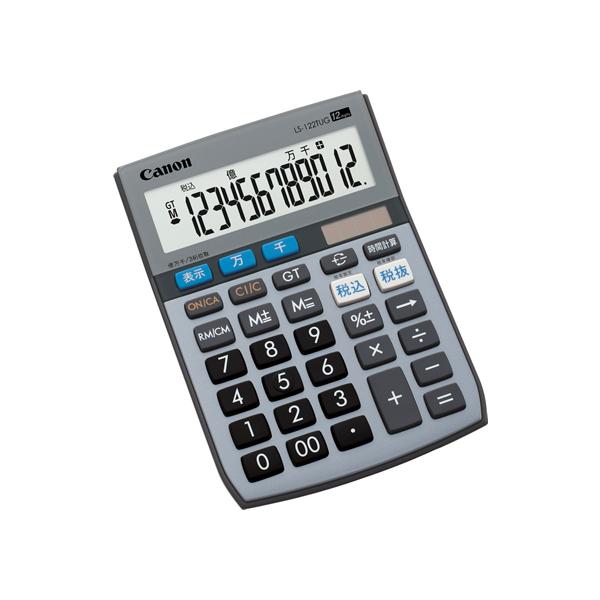 【商品説明】メモリーと千万単位機能が併用可能。「表示」キーで、千万単位と３桁位取りをワンタッチで切り替え。【仕様】●桁数：１２桁●サイズ：幅１０７．５×奥行１４８×厚さ３１ｍｍ●重量：１３２ｇ●電源：太陽電池＋リチウム電池（ＣＲ２０３２）●...