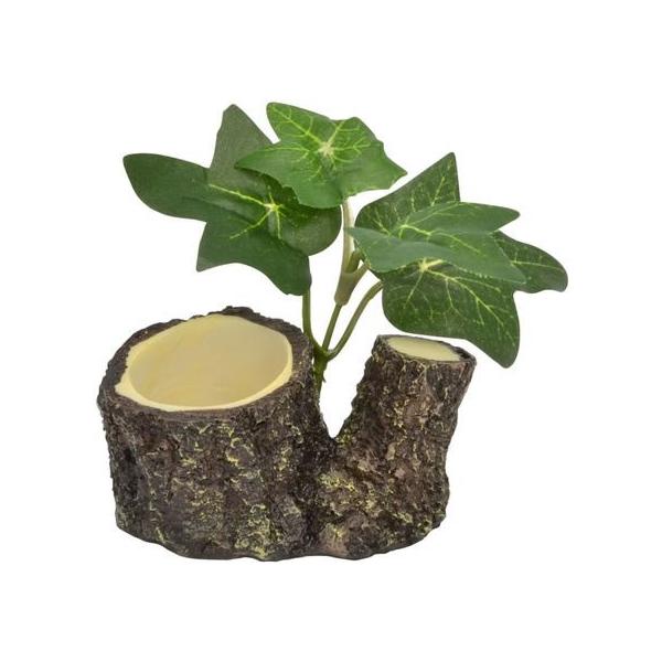 【商品説明】オカヤドカリのミネラルゼリー（１６ｇ）用お皿です。【仕様】●材質：レジン●本体サイズ：約幅８０×奥行６０×高さ１００ｍｍ　<ジェットプライス>