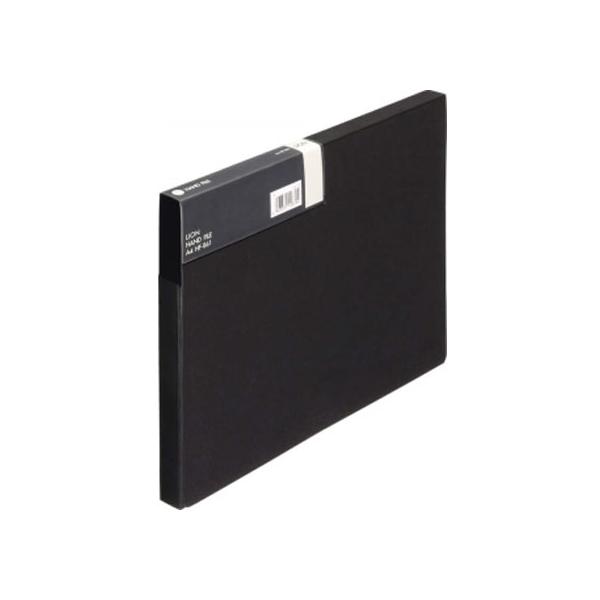 【仕様】●色：黒●サイズ：Ａ４●外寸法：縦２４０×横３１０ｍｍ●幅：２０ｍｍ●シート厚：０．８ｍｍ●面ファスナー１個●材質：ＰＰシート製●背紙差替式●注文単位：１冊●グリーン購入法適合●ＧＰＮエコ商品ねっと掲載　<ジェットプライス>