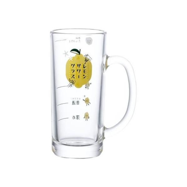【商品説明】おうちで簡単にレモンサワーが作れるジョッキです。　グラスには焼酎を入れる時に濃さの目安となるメモリが印刷されています。　お好みの濃さにあわせてお楽しみいただけます。　専用化粧箱入りなので、プレゼントにもおすすめです。　家庭用食器...