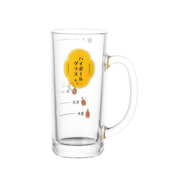【商品説明】おうちで簡単にハイボールが作れるジョッキです。　グラスには焼酎を入れる時に濃さの目安となるメモリが印刷されています。　お好みの濃さにあわせてお楽しみいただけます。　専用化粧箱入りなので、プレゼントにもおすすめです。　家庭用食器洗...