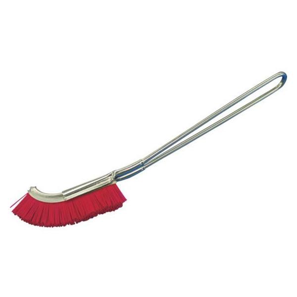 【仕様】●型番：61450101　●色：赤　●厚さ（mm）：15　●縦（mm）：215　●横（mm）：5　●線径（mm）：Φ0．5　●耐熱温度（℃）：140℃　●線径：Φ0．5mm　●本体：ステンレス　●毛：ポリブチレンテレフタレート（PB...