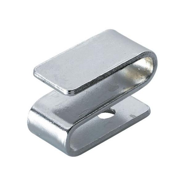 【仕様】●型番：MES-TR　●間口（mm）：15　●奥行（mm）：21　●高さ（mm）：30　●スチール　●表面処理：ニッケルクロム・クロムメッキ仕上げ　　●棚連結には最低2個必要になります。　<ジェットプライス>