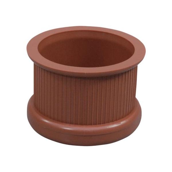 【仕様】●型番：BE−0−363　●タイプ：丸　●色：茶　●内寸：φ36　●エラストマー樹脂　<ジェットプライス>