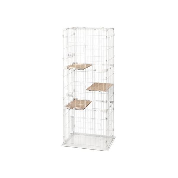 【商品説明】お部屋にスッキリ置けるコンパクトサイズです。大きな扉でお掃除や物の出し入れがラクに行えます。猫がゆっくりくつろげる丈夫な木製棚板が付いています。掃除がしやすいフラットなトレーです。転倒防止ベルト付きです。お客様組み立てとなります...