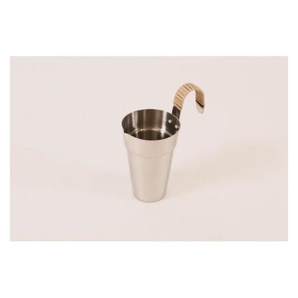【商品説明】居酒屋で使用されている業務用の酒燗器。【仕様】●サイズ（約）：外径６０×高さ９０×全高径１１７ｍｍ　●素材・材質：１８−８ステンレス　●日本製　<ジェットプライス>