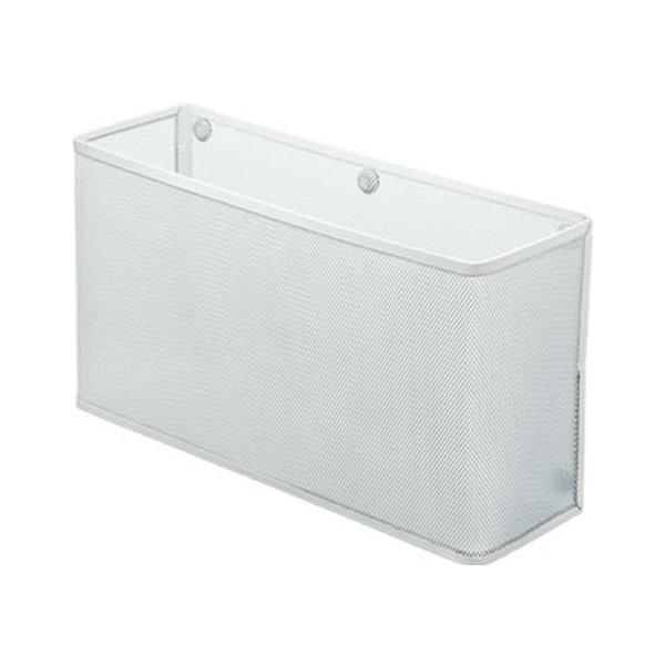 【商品説明】Ａ４コピー用紙５００枚収納可能。エキスパンドメタル素材を使用し、とても軽量。デスクサイドに最適。強力なネオジム磁石を使用。接触部分保護用のゴム付き。【仕様】●サイズ：幅３３０×奥行１００×高さ１８０ｍｍ●材質：スチール、ネオジム...