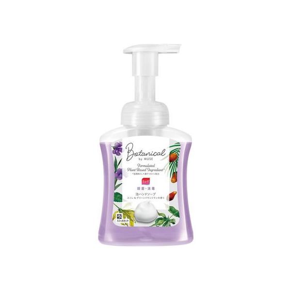 【商品説明】「Ｂｏｔａｎｉｃａｌ　ｂｙ　Ｍｕｓｅ（ボタニカルｂｙミューズ）」は、肌に近いｐＨで、殺菌成分配合の泡ハンドソープ。　植物由来の保湿成分※１、植物由来の２種類の洗浄成分※２を配合しています。　トータル予防処方※３　※１　湿潤剤とし...