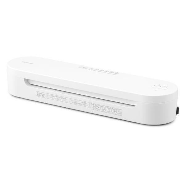 【仕様】●商品サイズ：約幅５３０×奥行１３２×高さ８９ｍｍ●重量：約３．１ｋｇ●電源：１００Ｖ、５０／６０Ｈｚ●定格消費電力：１４００Ｗ（０Ｗ）●最大ラミネート幅：３２０ｍｍ●最大ラミネート厚：０．６ｍｍ（フィルムと原稿を合わせた厚み）●使...