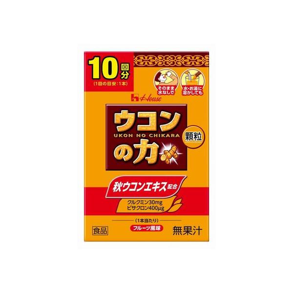 【商品説明】秋ウコン由来の健康成分であるビサクロン４００μｇとクルクミン３０ｍｇを配合し、ビタミンＢ１・Ｂ２を追加、ビタミンＢ６とナイアシンを増量し、明日の元気をサポートします。口どけが良く、水なしでも飲める顆粒タイプ。【仕様】●内容量：１...