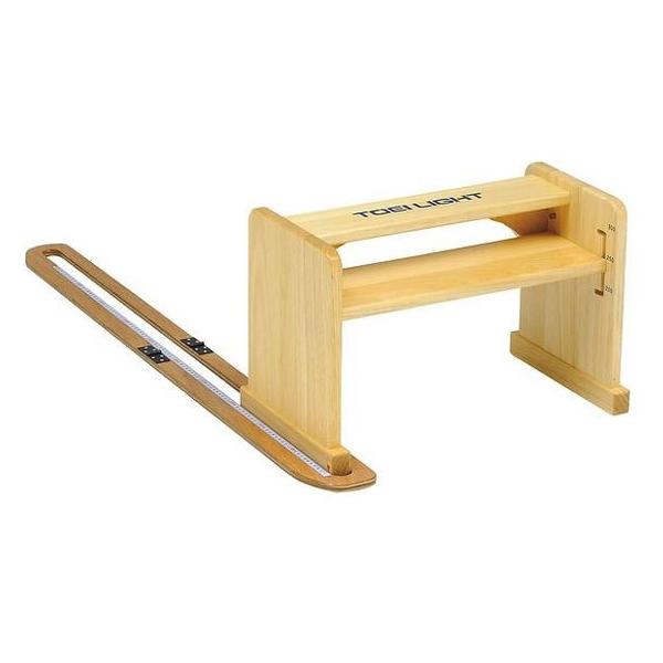 【商品説明】高さ３段階調節式スライドテーブル。組立不要の一体式。直進型キャスターとアジャスト式メジャー採用でスムーズな測定が可能。【仕様】●サイズ：幅５３×奥行３０×全高３４ｃｍ　●重量：４ｋｇ　●素材：木製　●抗菌塗装処理　●１００ｃｍメ...