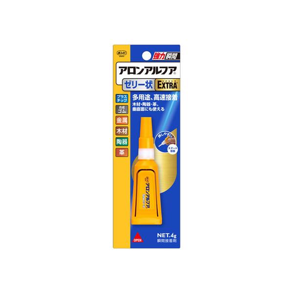【仕様】●容量：４ｇ●用途：多少のスキ間や凹凸面、しみ込みやすい木材や陶器や皮革にも使える。金属・プラ模型の製作。電化製品・機械類の組立と補修。　<ジェットプライス>