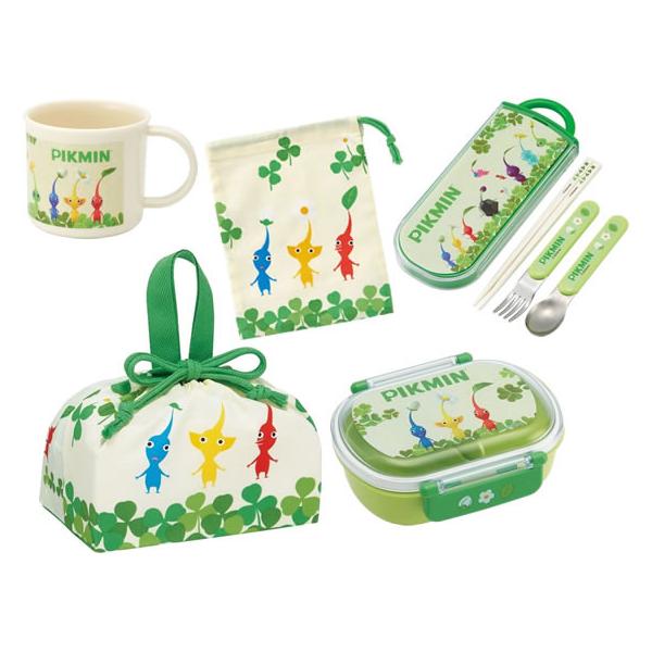 【仕様】●セット内容：弁当箱、ランチ巾着、トリオセット（箸・スプーン・フォーク）、プラコップ、コップ袋●日本製　【弁当箱】●容量：３６０ｍｌ●サイズ：１４．８×１２．３×５．６ｃｍ●重量：１５０ｇ●材質：フタ／ＡＳ樹脂（耐熱温度−２０〜１０...