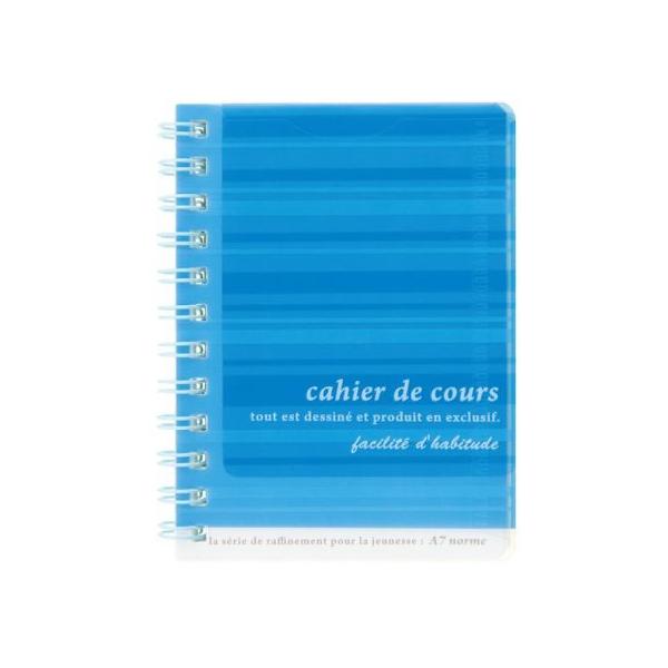 【商品説明】メモ　表紙に透明Ｐ．Ｐシートを使用したメモ帳。コンパクトで持ち運びにも便利。【仕様】●品番：Ｅ２３２Ｂ●商品名：Ａ７変型マポッシュ・Ｗリングメモ・ブルー●罫内容：６ｍｍ罫１４行止罫●ＪＡＮコード：４９０１４７０１２７２４１●サイ...