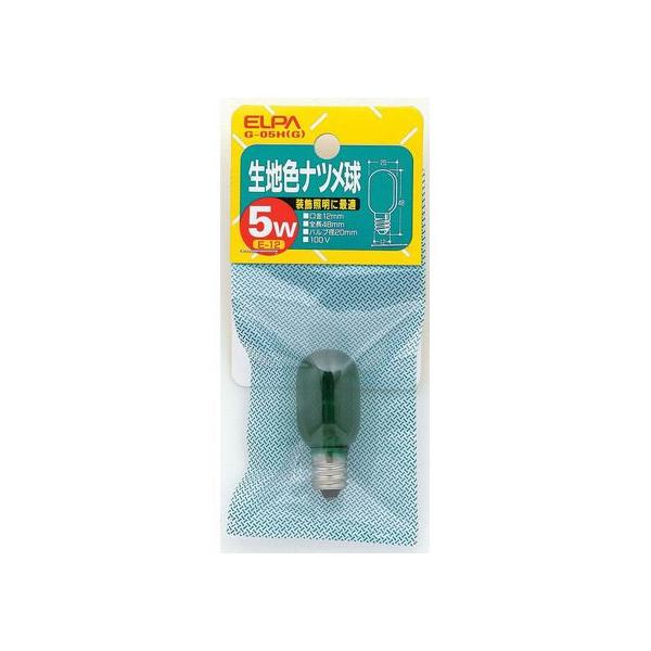 【商品説明】●装飾照明に最適。●小形・低ワットで長寿命設計の電球。常夜灯、装飾用に適しています。【仕様】●定格電圧：１００Ｖ●定格消費電力：５Ｗ●定格寿命：約３０００時間●本体サイズ：全長４８×バルブ径２０（ｍｍ）●口金：Ｅ１２●入数：１個...