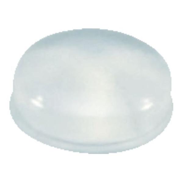 【商品説明】●粘着付なので貼るだけで簡単に施工できます。【仕様】●型番：GRS-96　●入数：100個　●高さ（mm）：3．8 ●色：透明 ●幅（mm）：9．6 ●奥行（mm）：9．6 ●形状：丸　●粘着付　●ポリウレタン（PUR）　&lt...