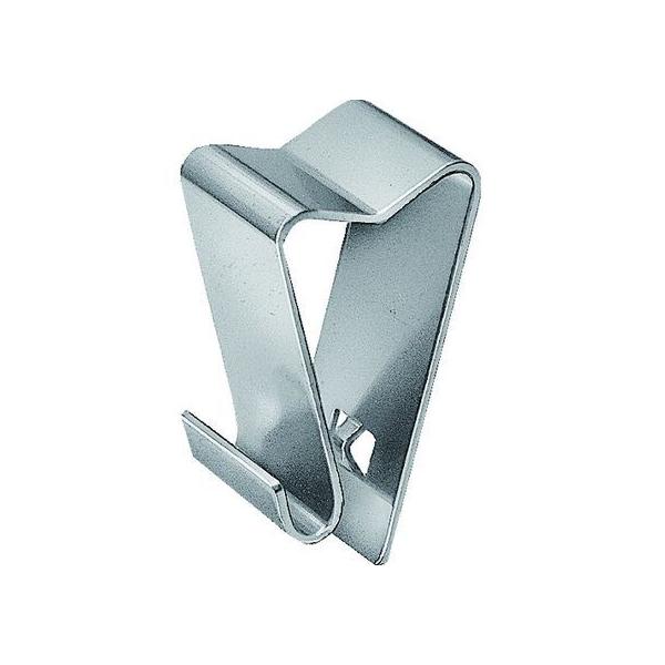 【仕様】●型番：T9077　●入数：10個　●幅（mm）：9　●高さ（mm）：8．1　●長さ（mm）：18．5　●摘要：トランジスタクリップ　SUS　●適合トランジスタ：TO−3P　●SUS304　<ジェットプライス>