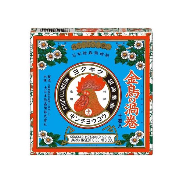 【商品説明】人体に影響の少ないピレスロイド系殺虫成分を配合　安定した殺虫効果が約７時間持続【仕様】●蚊取り線香●内容量：１０巻●付属：線香立て（１個）※受皿は付いていません●防除用医薬部外品●殺虫成分：ピレスロイド（ｄｌ・ｄ−Ｔ８０−アレス...