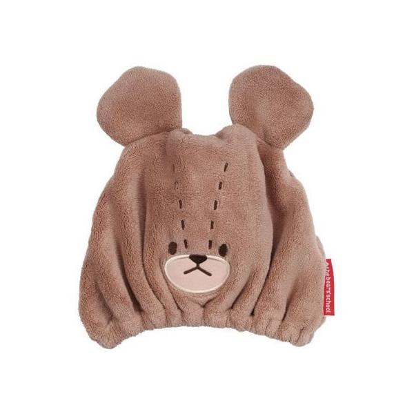 【商品説明】かぶるだけで可愛いキャラクターに変身。　　親子で楽しくお風呂あがりの時間を楽しめます。　お風呂上りや水遊びの際など様々な場面で役立ちます。　優しい肌触りのマイクロファイバー生地【仕様】●絵柄：くまのがっこう●サイズ：１７×２３×...