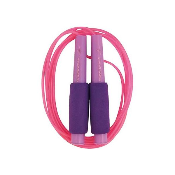 【商品説明】●キャッチコピー：スムーズな回転で跳びやすい！瞬足なわとび！●商品説明：バネ状の回転パーツでスムーズな回転を実現した瞬足なわとびです。耐久性の高いファイバー芯入りロープを採用し、六角形状ロープが軽快な風切り音を生みます。握りやす...