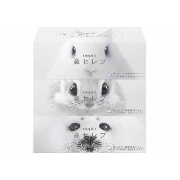 【商品説明】潤い続く濃厚保湿ティシュ。　独自のトリプル保湿に植物由来スクワラン（お肌の皮脂成分として元来含まれるうるおい成分）を配合。【仕様】●注文単位：１パック（２００組×３個）●材質：フレッシュパルプ１００％　<ジェットプライス&...