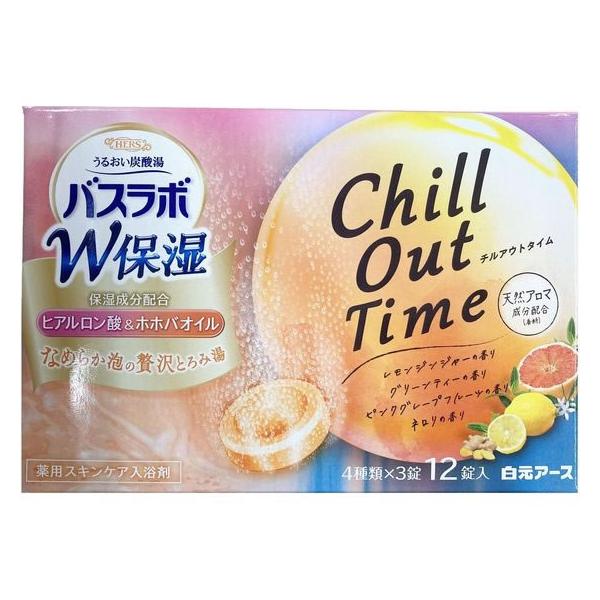 【商品説明】なめらか泡の贅沢とろみ湯ですべすべな肌ざわりに。　ヒアルロン酸＆ホホバオイル（保湿成分）配合。　ゆったり落ち着くうるおい炭酸湯でチルアウトタイムを。【仕様】●薬用スキンケア入浴剤　●アソート内容：ほっと温まるレモンジンジャーの香...