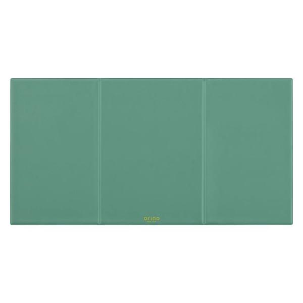 【商品説明】使わないときはＡ４サイズに折りたためるので持ち運びや収納に便利です。マウスパッドや下敷きとしても使用できます。カフェなどのオープンなスペースでは手元を隠すことができます。【仕様】●色：グリーン●材質：軟質再生塩化ビニール製・１．...