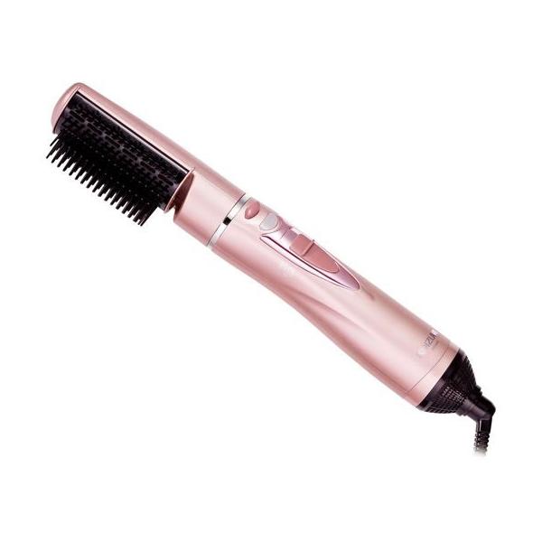 【商品説明】ハイパワー７００Ｗ。約２９０ｇの軽さ、使いやすい３．８ｃｍ（最小幅）　細型ボディで、手の小さな方でもしっかり握りやすく使いやすい設計です。マイナスイオン搭載。　ワイドスタイリングブラシには地肌に心地いいソフト素材を採用。髪をとら...