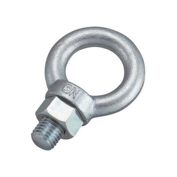 【商品説明】●ボルトの頭部がリング状になっているので、ロープ、鎖、ワイヤーなどを通して使用できます。【仕様】●型番：TAB-16M　●ねじ径：M16　●使用荷重（kN）：4．41　●A（mm）：60　●B（mm）：27　●D（mm）：12．...