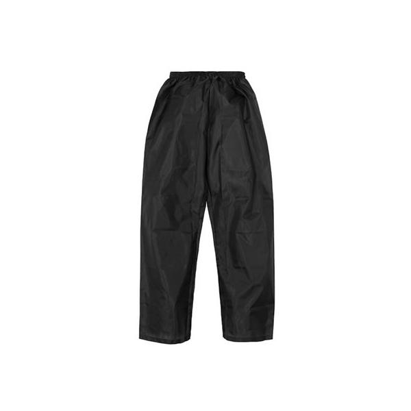 【商品説明】胸部ポケット付き。パンツ尻部ポケット付き【仕様】●素材：ポリエステル１００％●アルクリルコーティングはっ水（水をはじきやすい）●サイズ：ＬＬ●色：ブラック　<ジェットプライス>