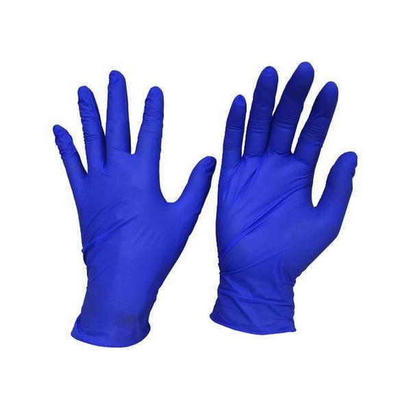 【商品説明】●耐油性・耐薬品性に優れたニトリルゴム製です。●200枚入りで省資源化を実施しました。【仕様】●型番：OM-387BL　●入数：200枚　●色：ブルー ●サイズ：L ●厚さ（mm）：0．1 ●全長（cm）：23．0 ●手のひら周...