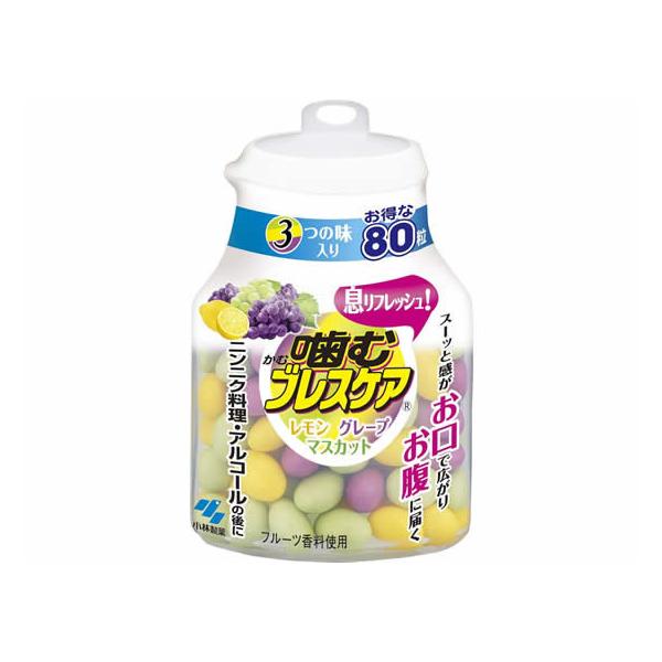 【商品説明】噛んだ瞬間、グミの中の清涼成分（メントール、パセリオイル）とフレーバーがお口に広がります。　清涼成分はお腹まで届き、スーッと感が広がります。　ニオイの強い食事の後に。　お酒やタバコの後に。　お口が不快な時に。　気分転換に眠気をス...