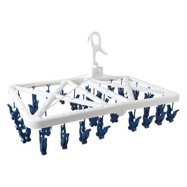 【商品説明】取込みは引っ張るだけの１アクション。特殊形状ローラーが回転し、洗濯物を傷付けることなく一度に取り込める。【仕様】●カラー：ネイビー●商品本体サイズ：幅６０×奥行３４×高さ３４ｃｍ●商品重量：６１０ｇ●材質：ポリプロピレン、スチー...