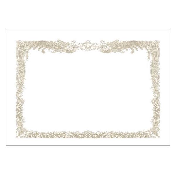 【商品説明】鳳凰枠の印刷は金粉ではなく金インクを使用していますので、コピー機やプリンタを汚しません。　インクジェット・レーザー（コピー）などのプリンタに対応します。　従来からの手書きや通常印刷（凸版やオフセット）にも使用できます。【仕様】●...