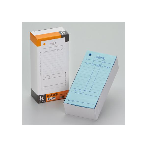 【商品説明】複写のセットごとにのりづけしてあります。【仕様】●サイズ：７０×１５０ｍｍ●２枚複写●項目名：１枚目／お会計票（青）、２枚目／お会計票（白）●注文単位：１箱（３００セット）　<ジェットプライス>